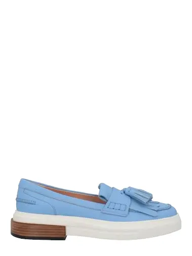 TOD'S Loafers In Sky Calfskin - Blue