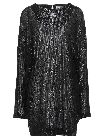 IN THE MOOD FOR LOVE Sequined Mini Dress - Black