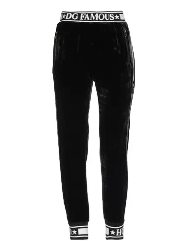 Dolce & Gabbana Track Pants With Logo - Black
