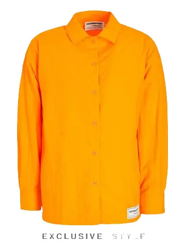 THE GIVING MOVEMENT X YOOX Recycled Nylon Shirt - Orange