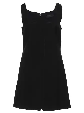 Versace Flared Mini Dress - Black