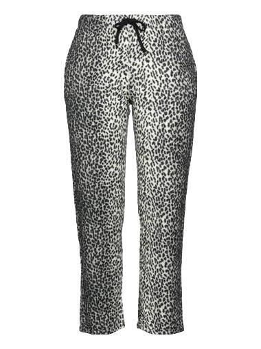 Majestic Filatures Viscose Elastane Animal Print Straight Leg Pants - Black