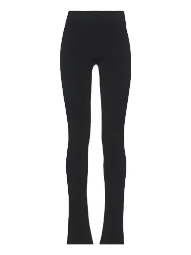 CIRCUS HOTEL Flared Knit Pants - Black