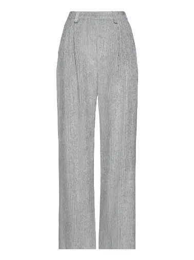Malìparmi Wide-leg Corduroy Pants - Grey