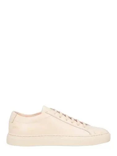 COMMON PROJECTS Low-top Leather Sneakers - Apricot