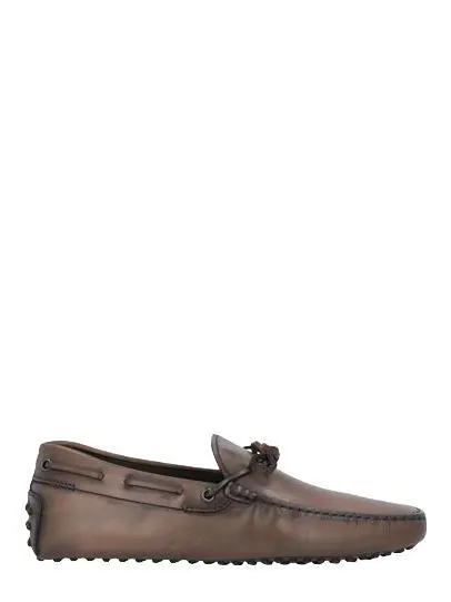 TOD'S Loafers In Leather - Brown