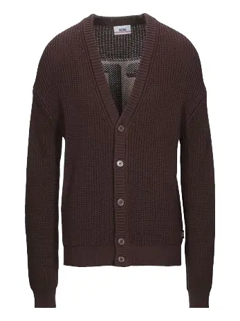 Gcds Knitted Cardigan - Brown