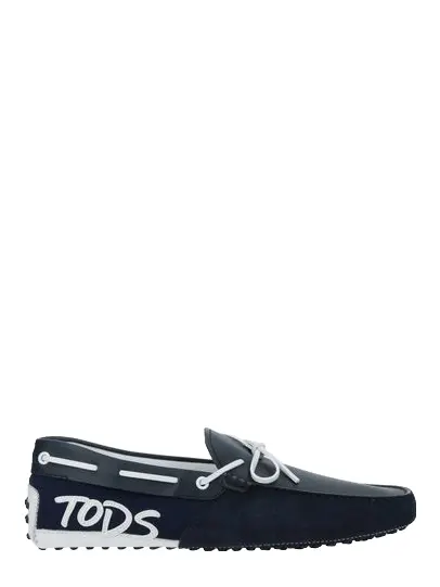 TOD'S Leather Loafers - Blue