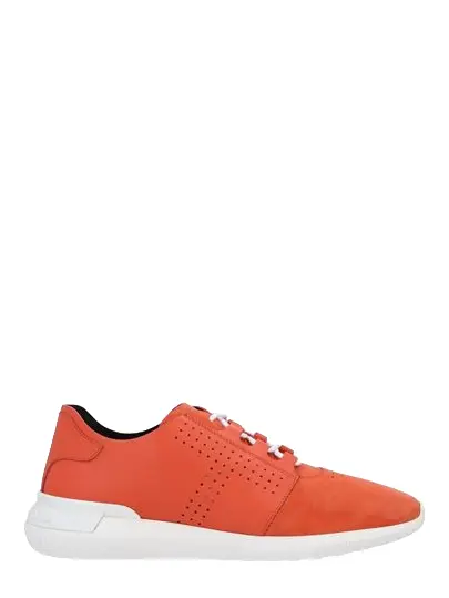 TOD'S Low-top Leather Sneakers - Red