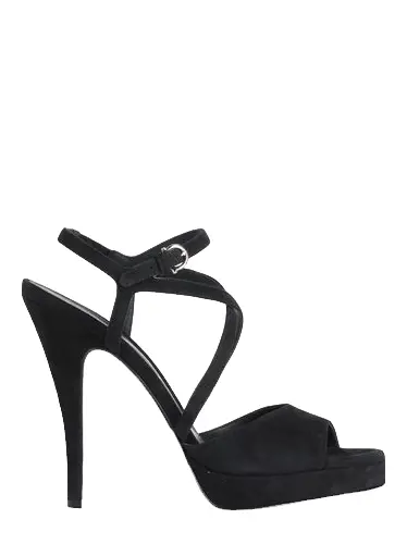 FERRAGAMO Calfskin Sandals - Black