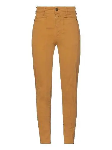 High Tapered Gabardine Pants - Marigold