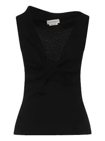 Alexander McQueen Wool Top - Black