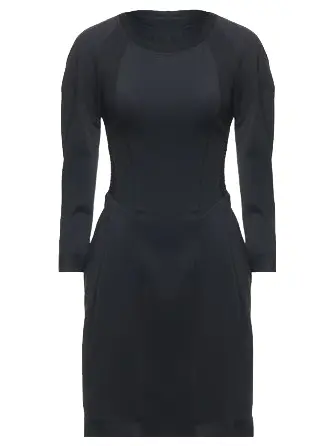 High Mini Bodycon Dress - Black