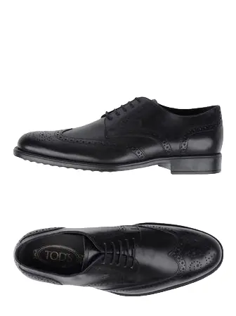 TOD'S Lace-up Brogues - Black