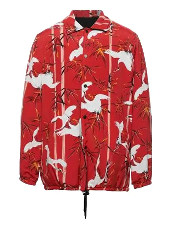 Buscemi Cotton Floral Jacket - Red