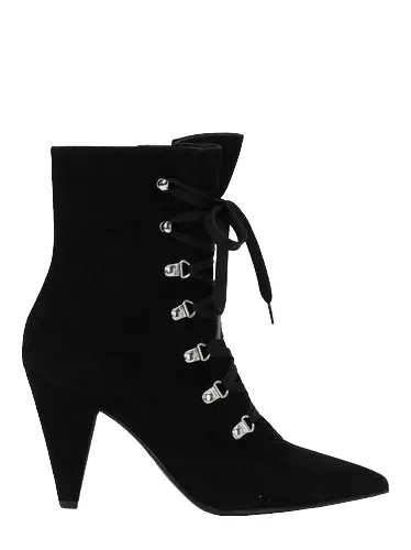 GIANVITO ROSSI Leather Ankle Boots - Black
