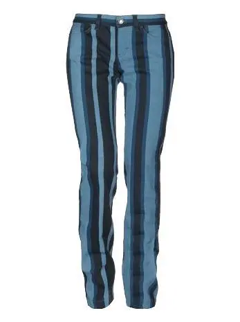 Dolce & Gabbana Striped Straight-leg Jeans - Blue