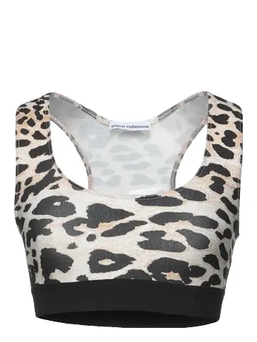 Rabanne Leopard-print Jersey Crop Top - Beige