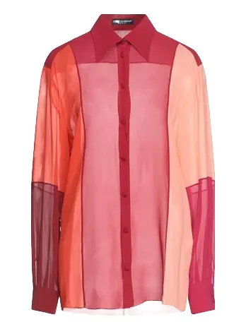 Dolce & Gabbana Silk Crepe Shirt - Red
