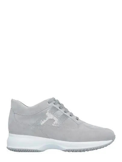 Hogan Light Soft Leather Sneakers - Grey