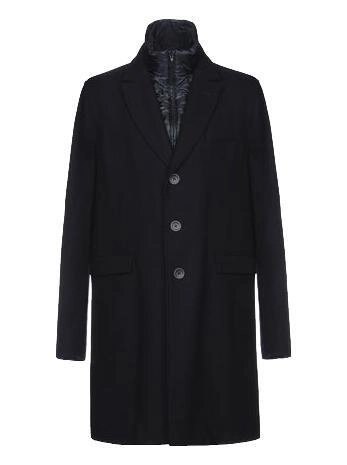Herno Single-breasted Coat - Blue