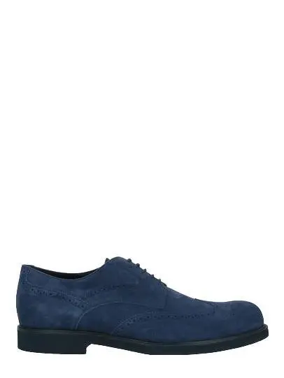 TOD'S Lace-up Leather Brogues - Blue
