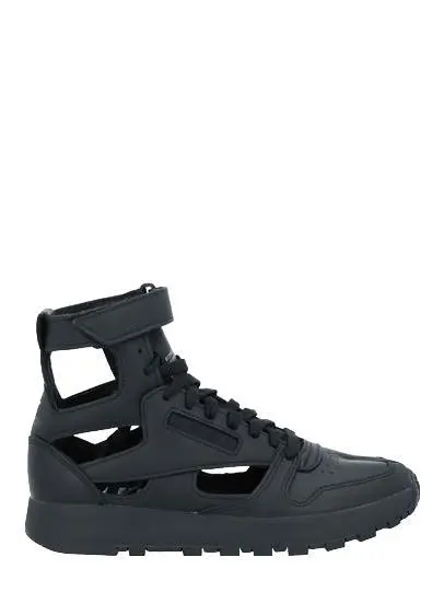MAISON MARGIELA X REEBOK Leather Sneakers - Black