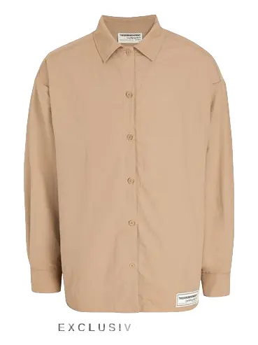 THE GIVING MOVEMENT X YOOX Recycled Nylon Shirt - Beige
