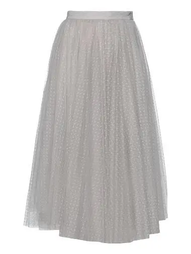 Elisabetta Franchi Midi Skirt - Grey