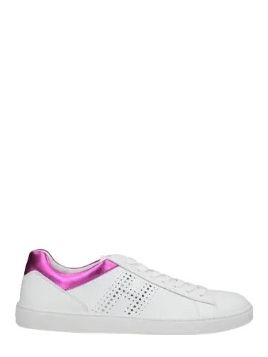 Hogan Sneakers In Leather - White