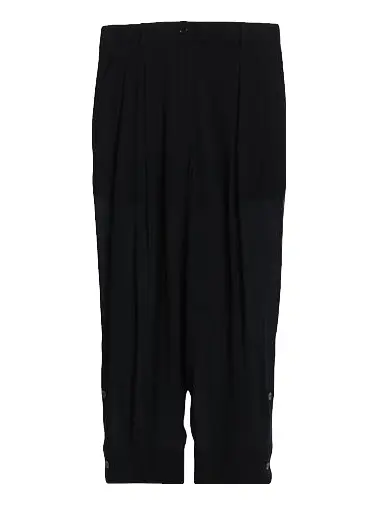 Emilio Pucci Tapered Silk Pants - Black