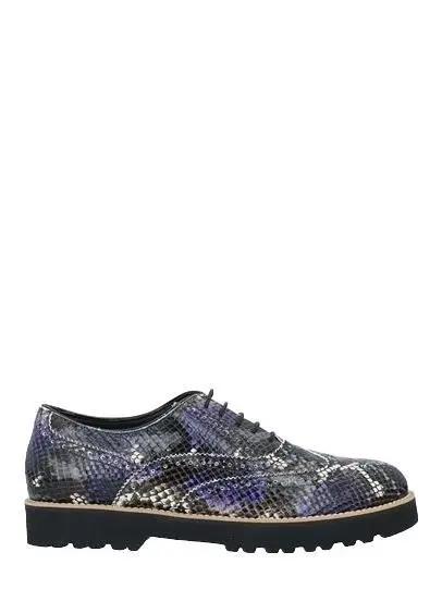 Hogan Lace-up Leather Oxford Shoes - Black