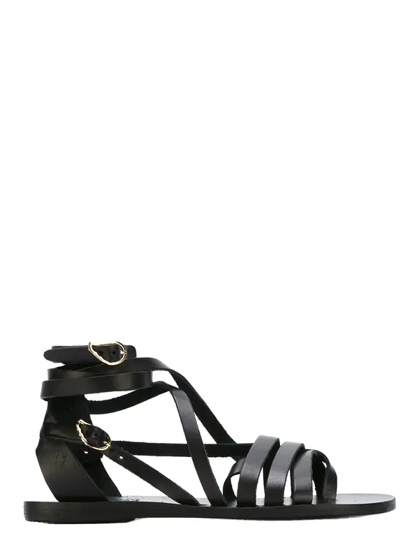 ANCIENT GREEK SANDALS Satira Sandals - Black