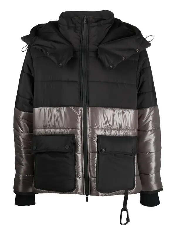 MAUNA KEA Two-tone Padded Jacket - Black