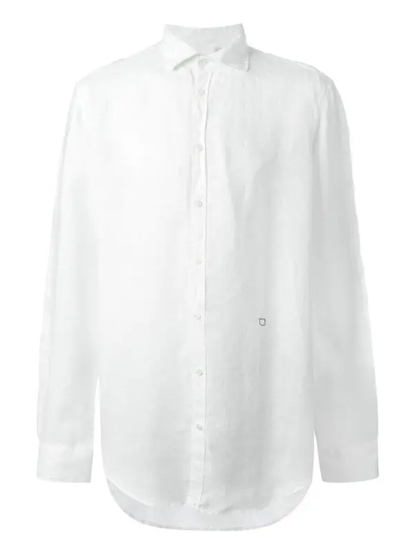 Massimo Alba Canary Buttoned Shirt - White