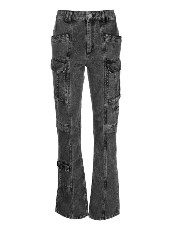 Isabel Marant Distressed-effect Jeans - Black