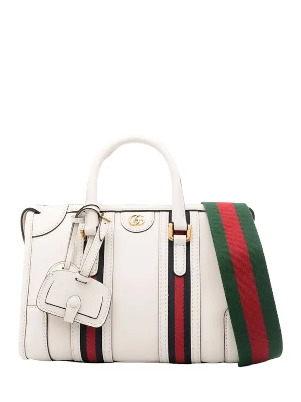 Gucci Medium Double G Tote Bag - White