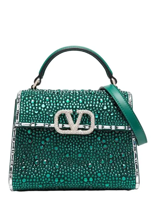 Valentino Garavani V Sling Mini Tote - Green