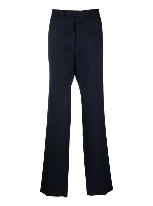 MAISON MARGIELA Tailored Wool Trousers - Blue