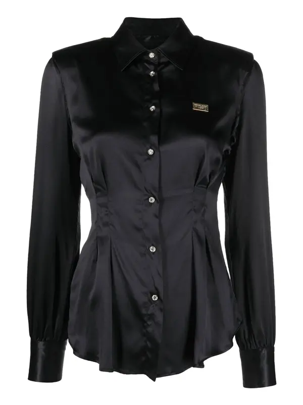 Philipp Plein Button-up Shirt - Black