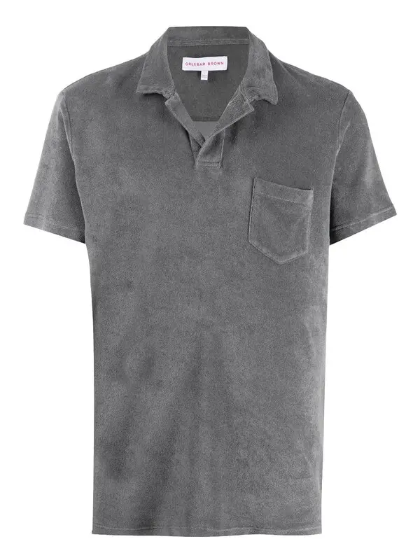 Orlebar Brown Short-sleeve Polo Shirt - Grey