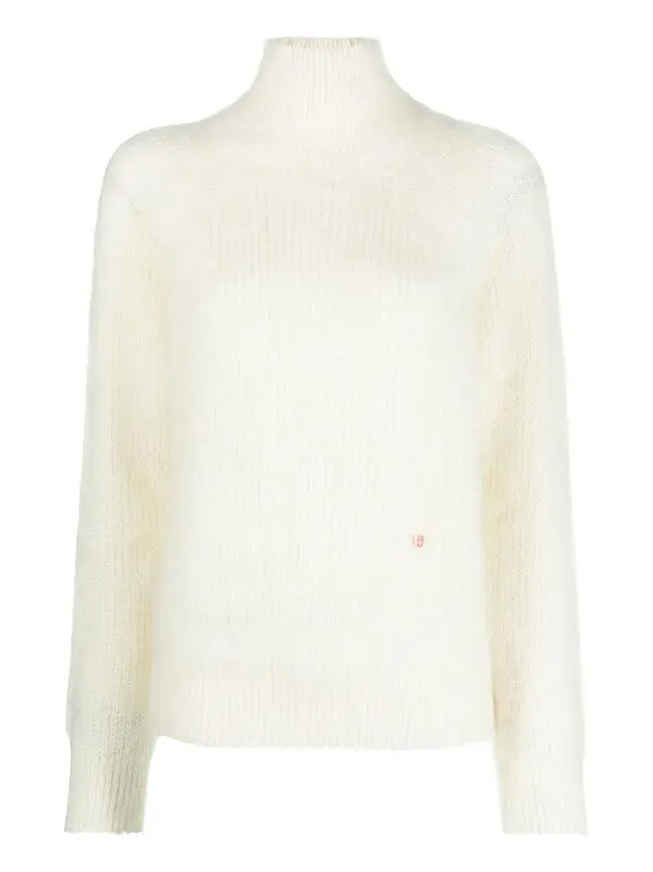 Victoria Beckham High-neck Jumper - White