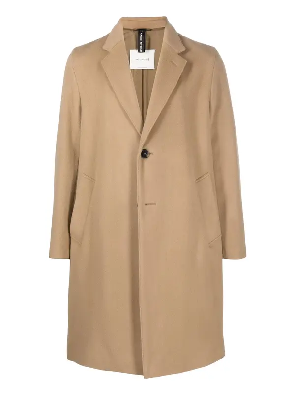 Mackintosh Stanley Wool-cashmere Coat - Brown