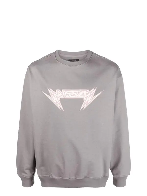 RASSVET Logo-print Detail Sweatshirt - Grey
