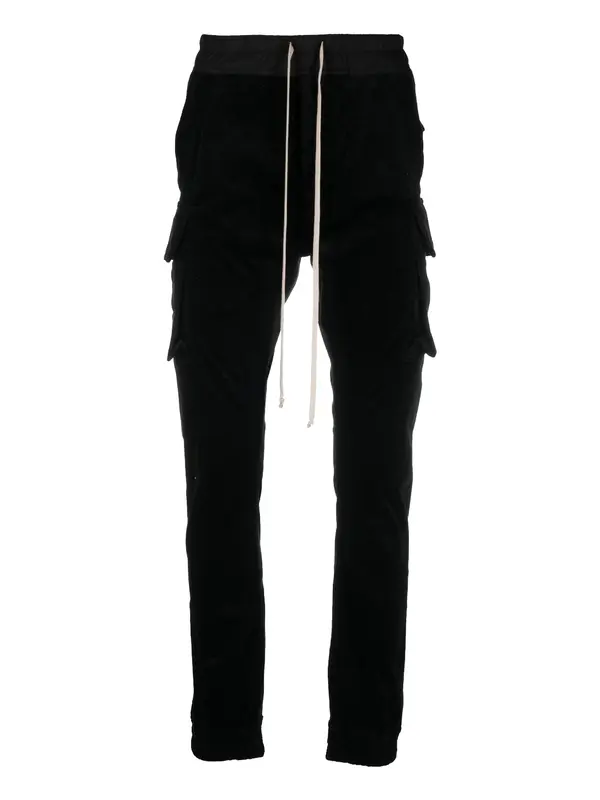 Rick Owens Cargo-pocket Trousers - Black