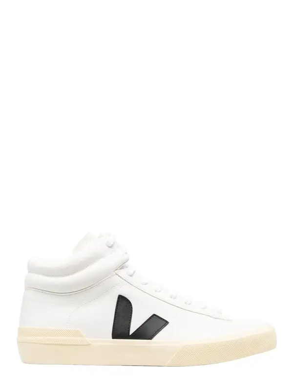 VEJA Logo-patch Hi-top Sneakers - White