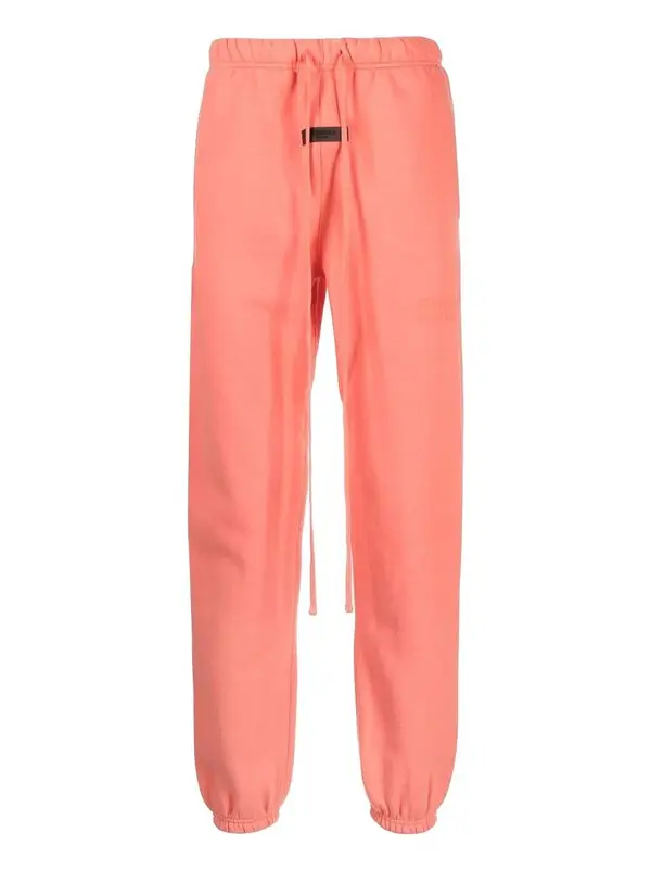 Fear Of God Essentials Logo-patch Track Pants - Pink