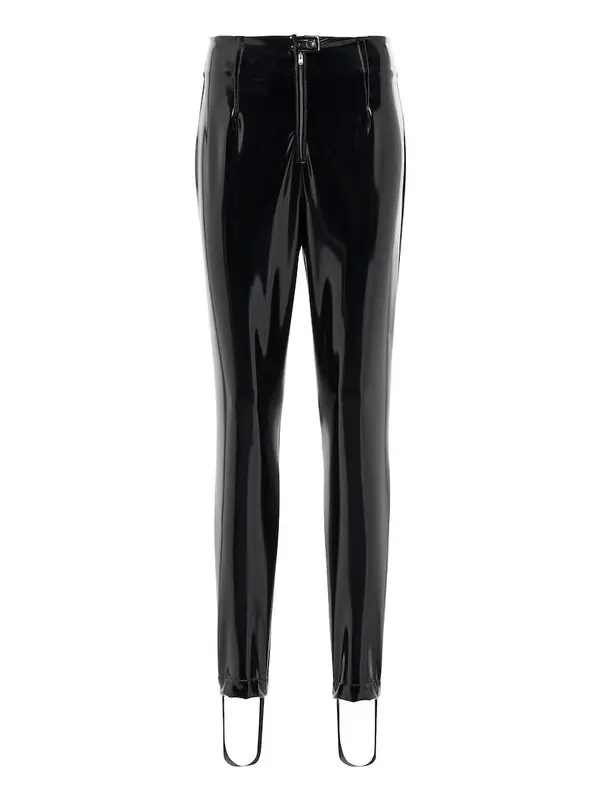 Alaïa High-rise Stirrup Pants - Black