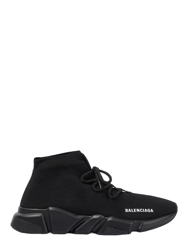 Balenciaga Speed Lace-up Sneakers - Black