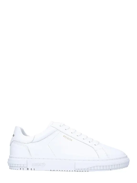 Axel Arigato Atlas Logo-embossed Leather Low-top Trainers - White